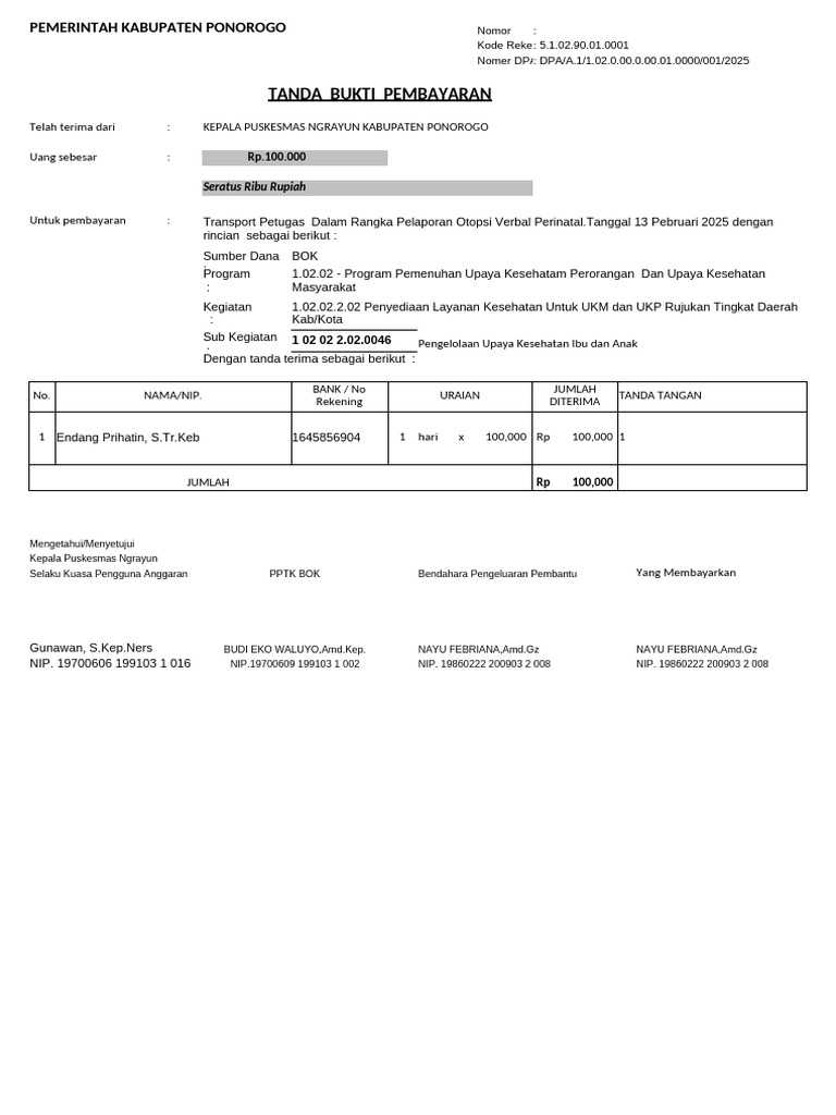 SPJ Bok Tahun 2025 Pelaporan Ovp | PDF