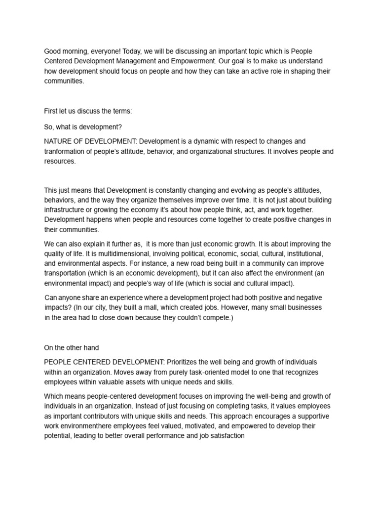 NSTP PN reporting script | PDF | Well Being | Literacy