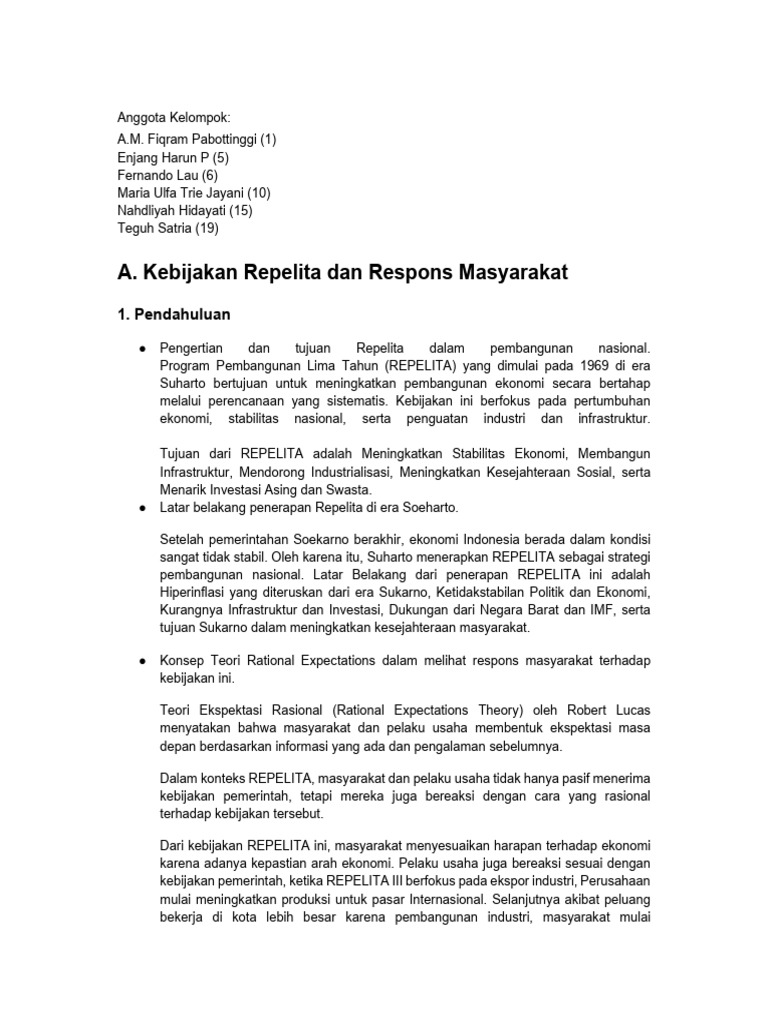 Rational Expectation | PDF