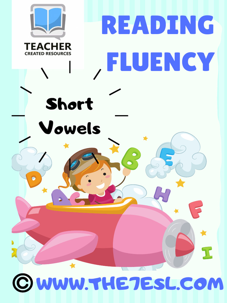 Reading Fluency Short Vowels | PDF