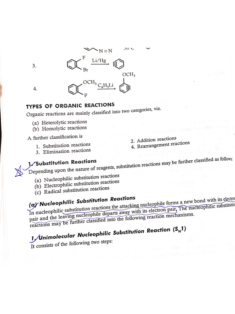 organic reactions | PDF