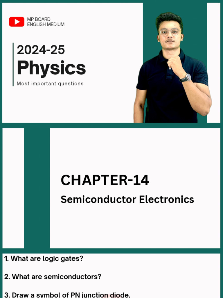 Semiconductor Basics for Students | PDF