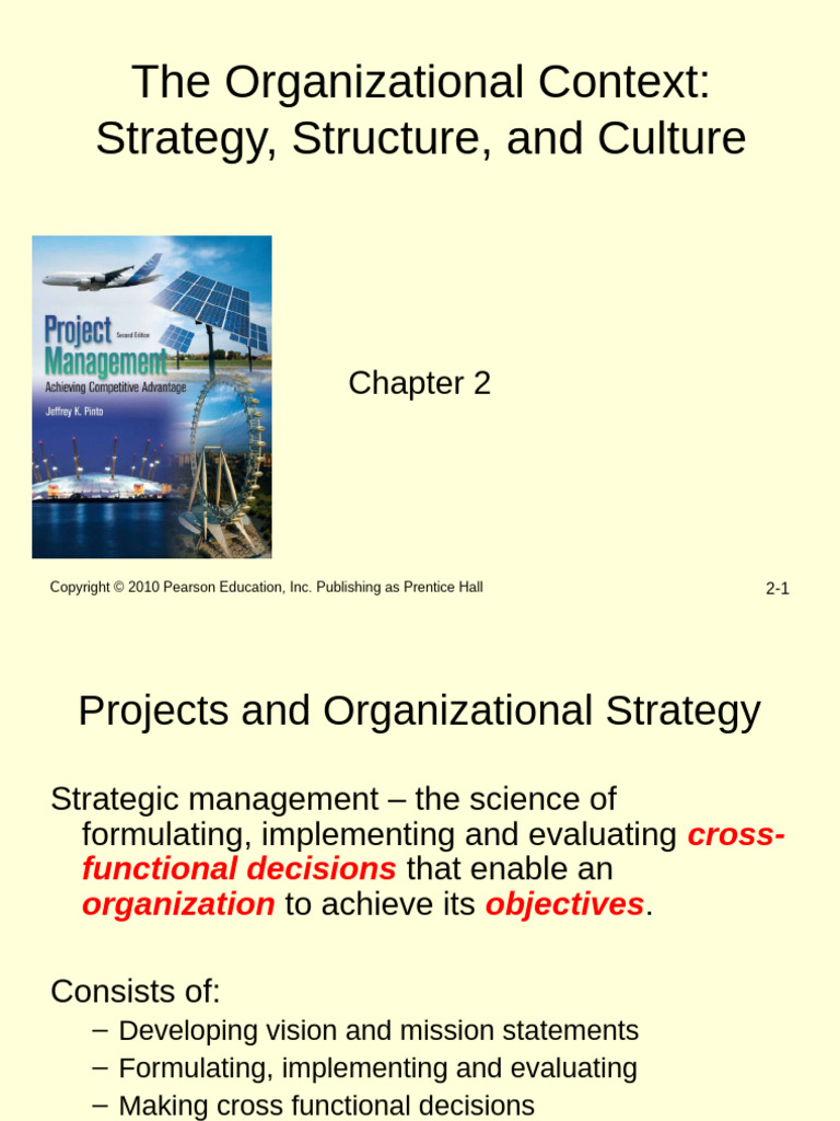 Ch02 Organizational Context (Rev 2023) | PDF | Strategic Management | Organizational Structure