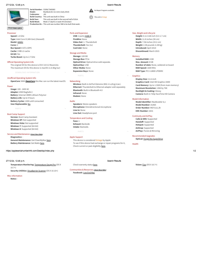 MacBook Magali | PDF | Personal Computers | Computer Engineering