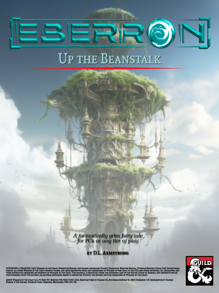 DND 5E Eberron Up The Beanstalk v1 (46724851) | PDF | Wizards Of The ...