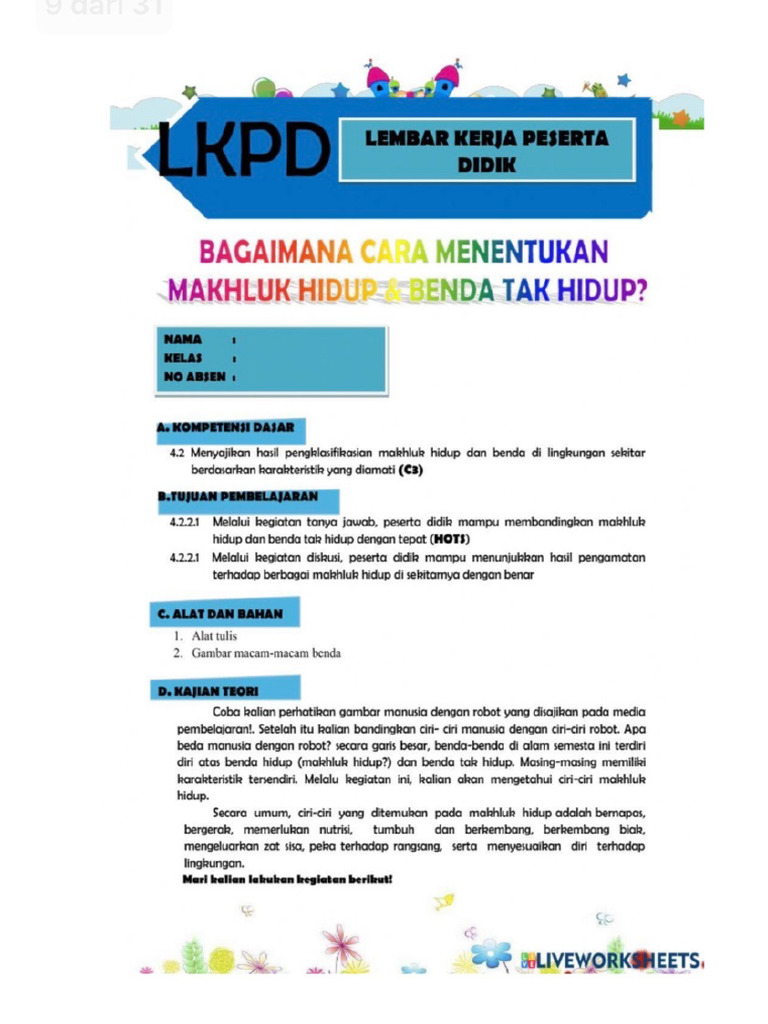 LKPD KLS 7 | PDF