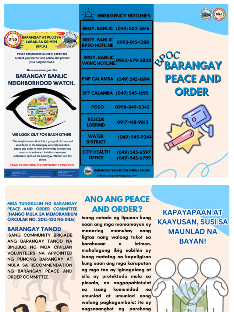 BPOC BROCHURE 2025 | PDF