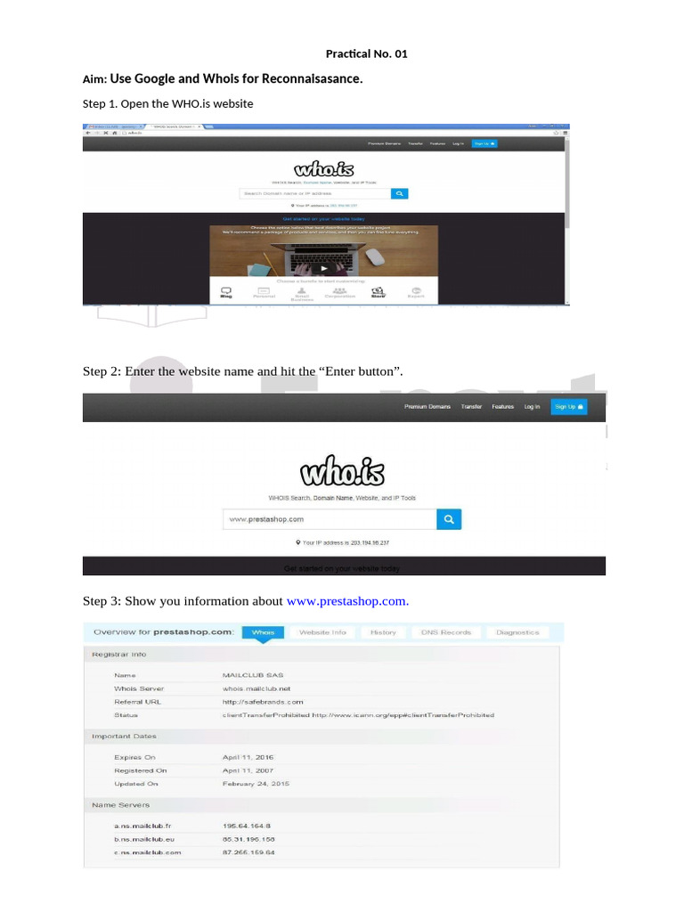 Cybersecurity Practical Exercises Guide | PDF | Http Cookie | Transmission Control Protocol