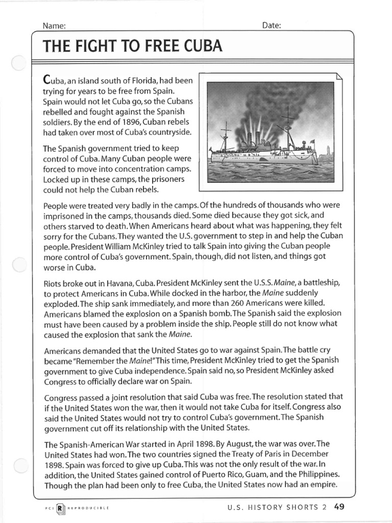 Cuba Reading Packet | PDF