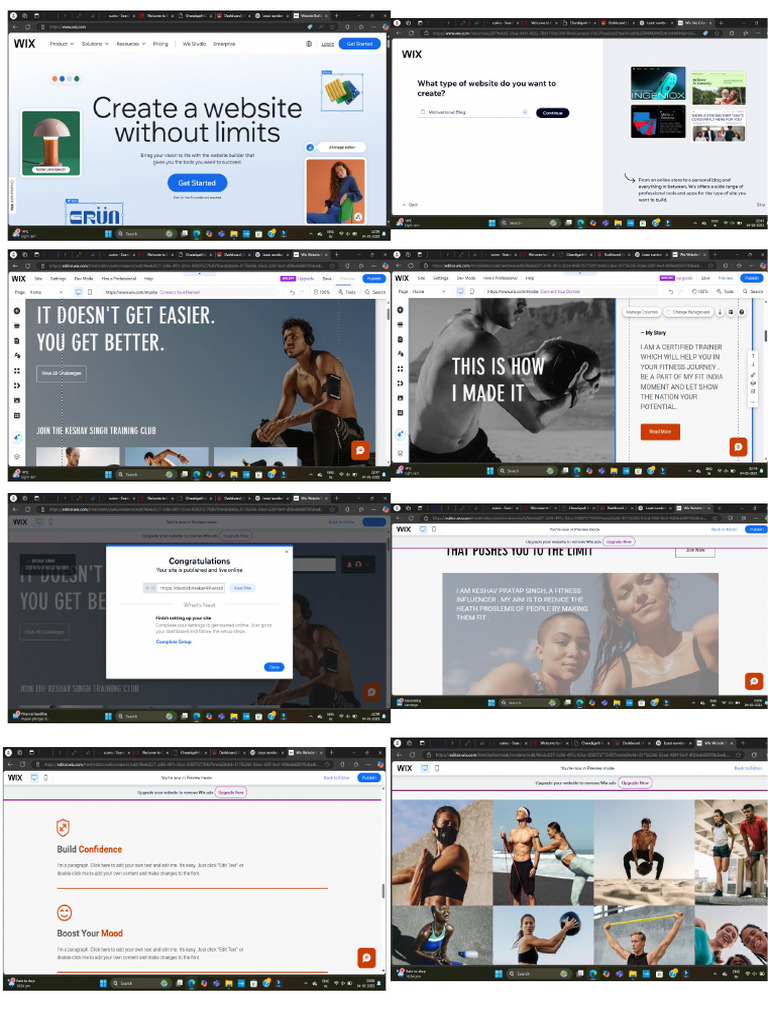 Photos For Practical of Website Design | PDF