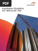 AZ 19-700 - ArcelorMittal - Steel Sheet Piles | PDF