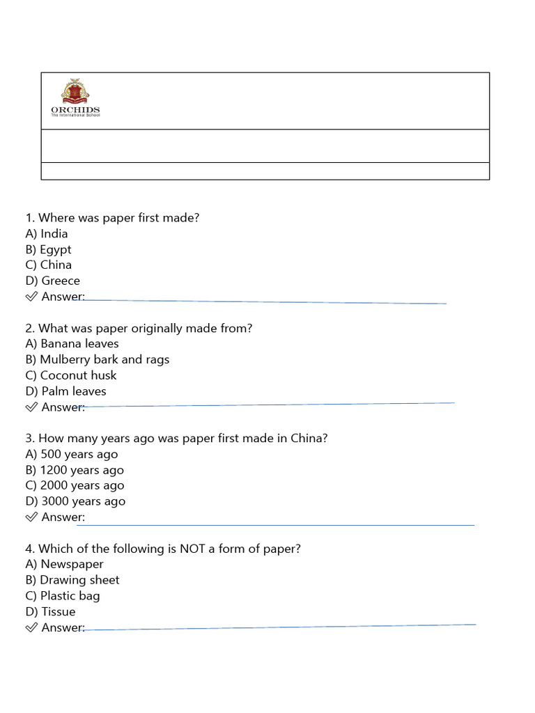 G1 English Paper - 1 | PDF