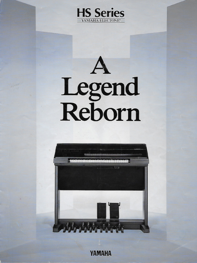 YAMAHA Electone HS Series Brochure 1 Complete | PDF