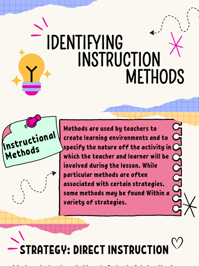 Identifying Instructional Method | PDF | Learning | Inquiry