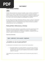 Past perfect_ estructura, usos y ejemplos _ British Council | PDF ...