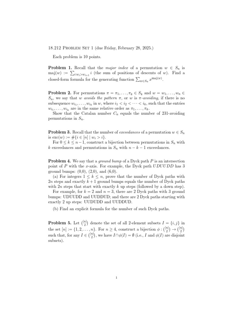 Pset 1 | PDF
