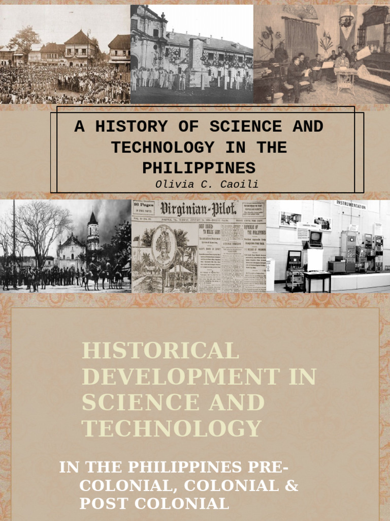STS Historical Background Philippines | PDF | Science | Spanish Empire