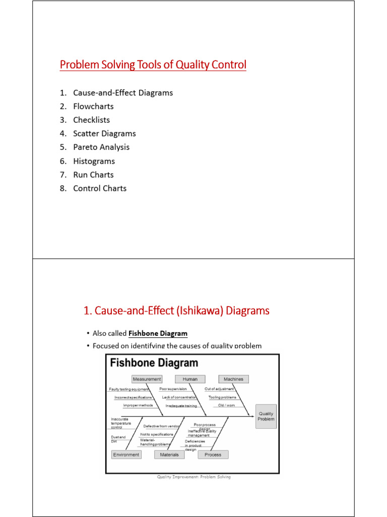Lecture 1B Quality MKK | PDF | Scatter Plot | Histogram
