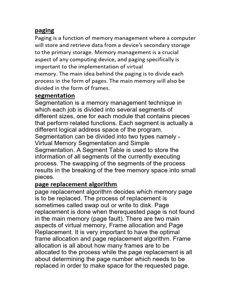 OS | PDF | Scheduling (Computing) | Computer Data Storage