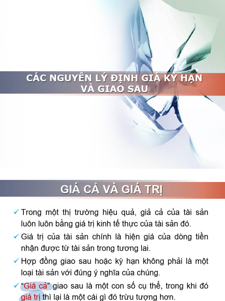 Chuong 09 - Cac Nguyen Ly Dinh Gia KH Va GS | PDF