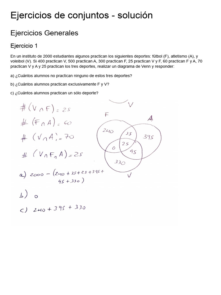 Ejercicios de Conjuntos en Python | PDF | Uruguay | Programación de computadoras