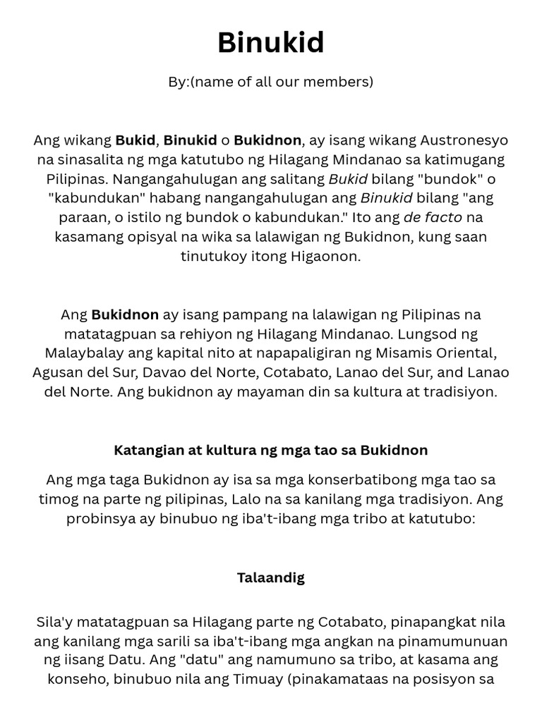 Binukid 20241010 213225 0000 | PDF