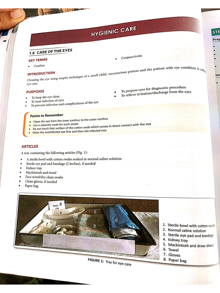 Eye Care Procedure | PDF