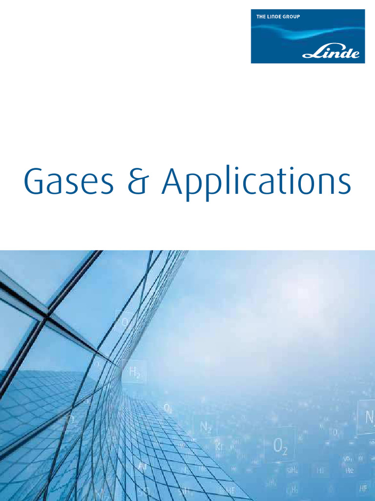 Linde - Gases and Applications Handbook | PDF | Nitrogen | Oxide