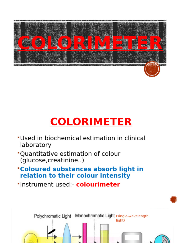 Colorimeter (1) 2 | PDF