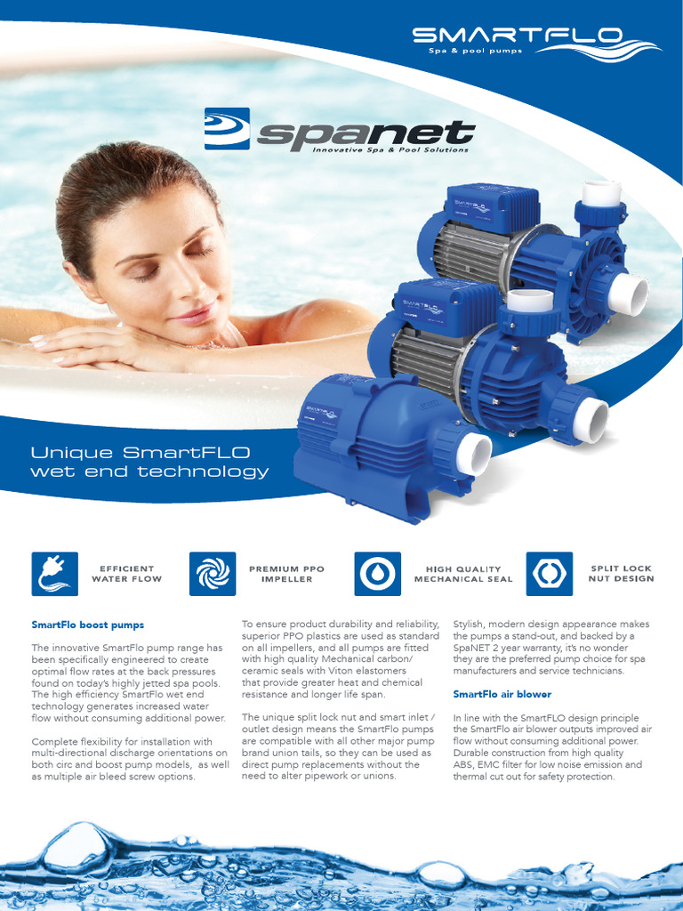 SmartFlo Brochure | PDF | Pump | Mains Electricity