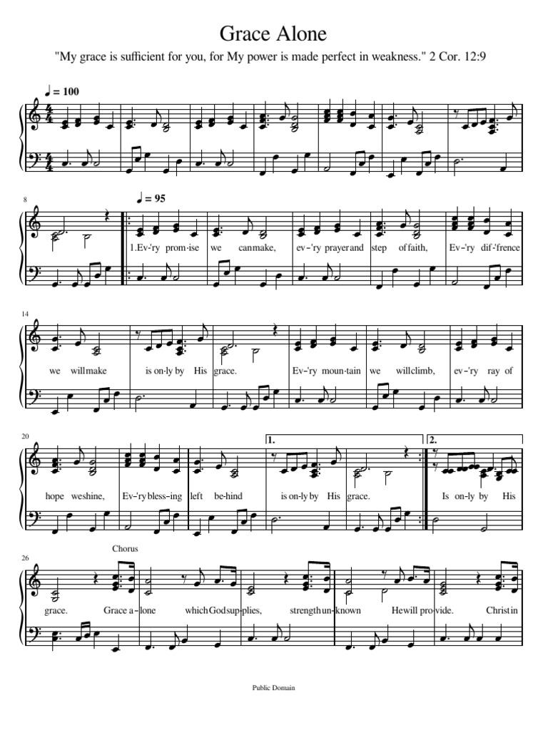 Grace Alone | PDF