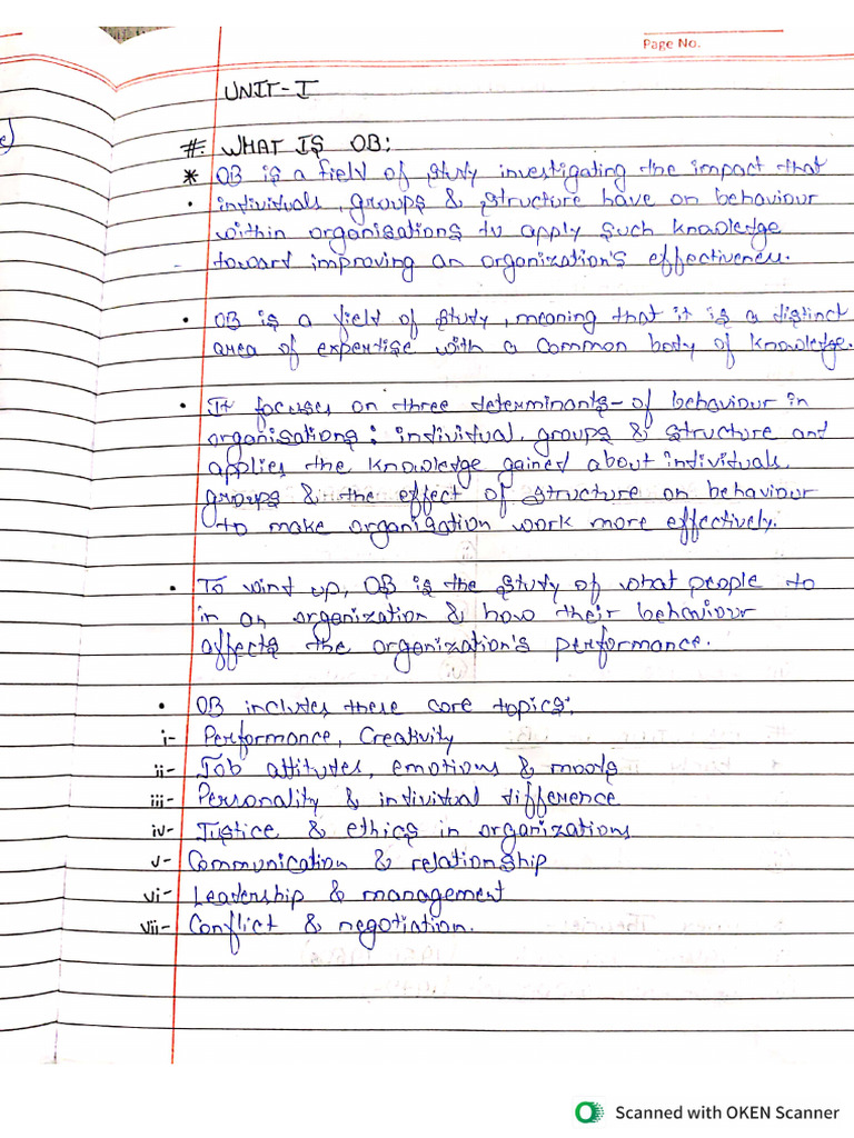 Ob Unit 1 Simplified | PDF