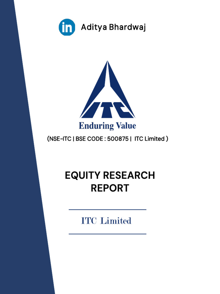 Equity Report ITC 1721217153 | PDF | Economic Growth | Inflation
