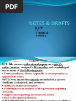 Noting and Drafting Office Communication - PPTs | PDF | Communication | Government Of India