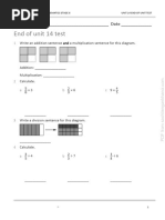 In-End of Unit Math 6 | PDF | Volume | Euclidean Geometry