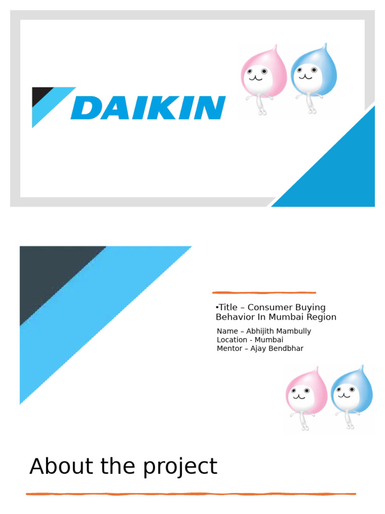 Daikin HVAC Market Insights in Mumbai | PDF | Brand | Behavior