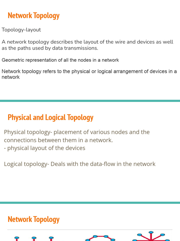 Computer Network - Lecture 3 | PDF | Network Topology | Computer Network