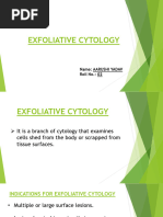 Exfoliative Cytology Overview and Benefits | PDF