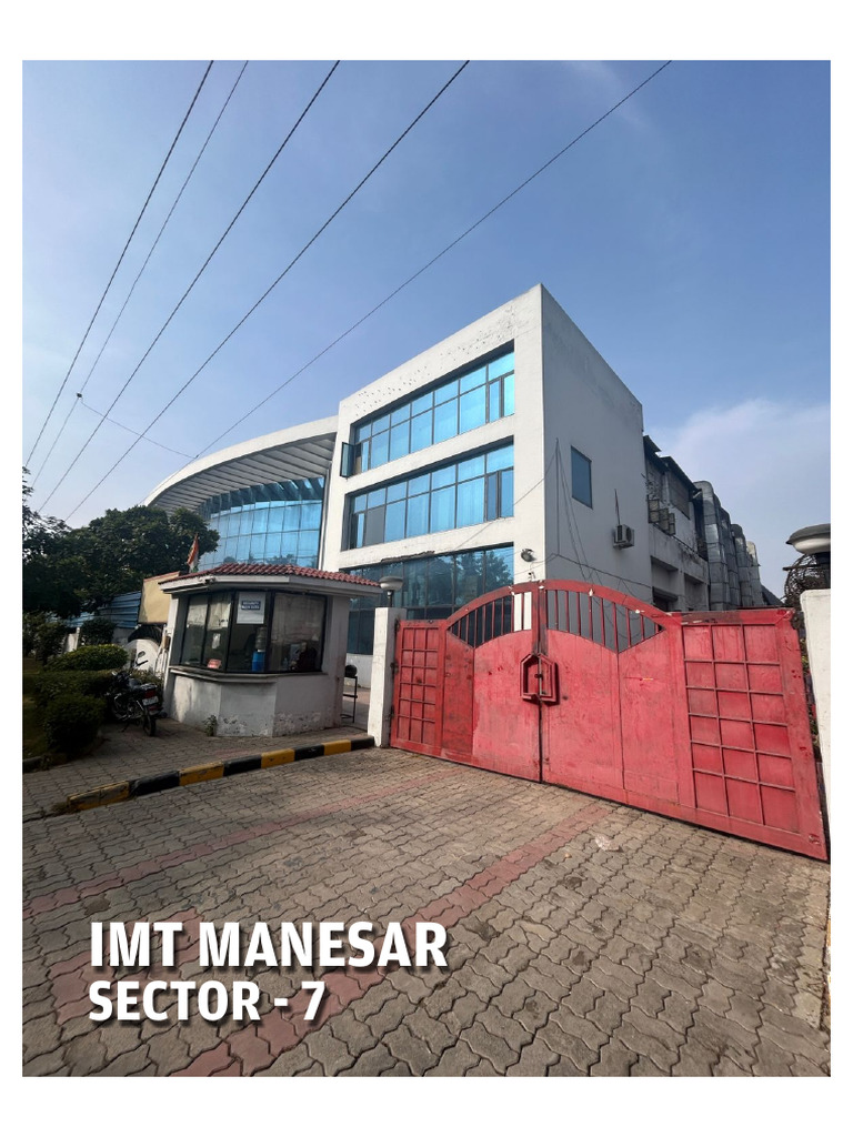 Imt Manesar | PDF
