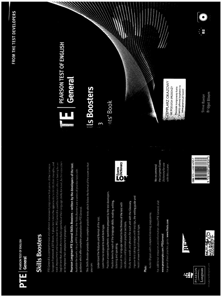 PTE Skills Booster Level 3 B2 | PDF