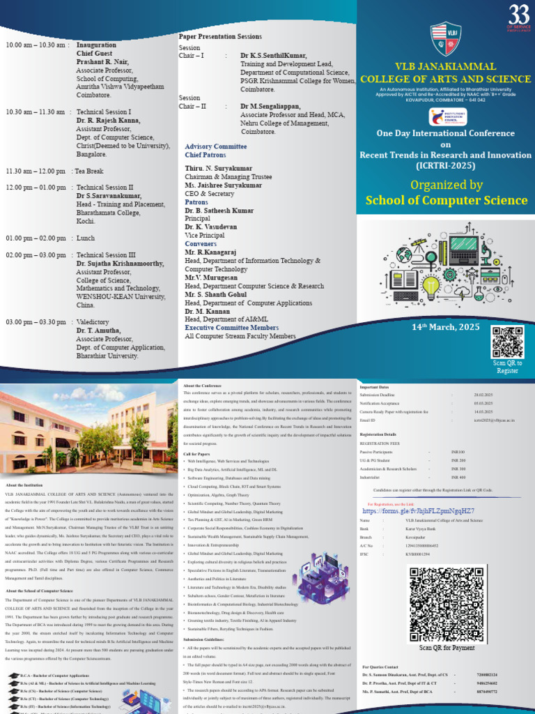 One Day International Conference | PDF | Science | Artificial Intelligence