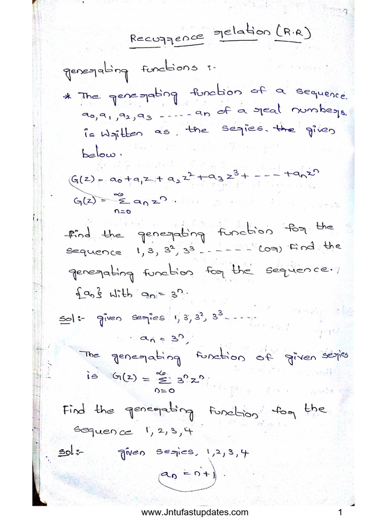 R19 MFCS - Unit-4 | PDF