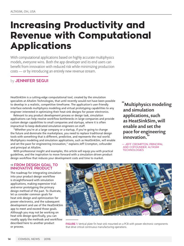 AltaSim CN16 | PDF | Simulation | Computing