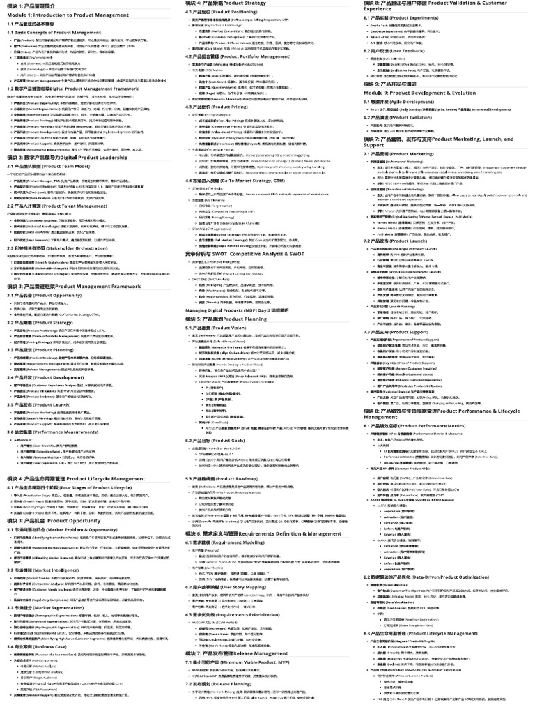Managing Digital Products (MDP)_2 | PDF