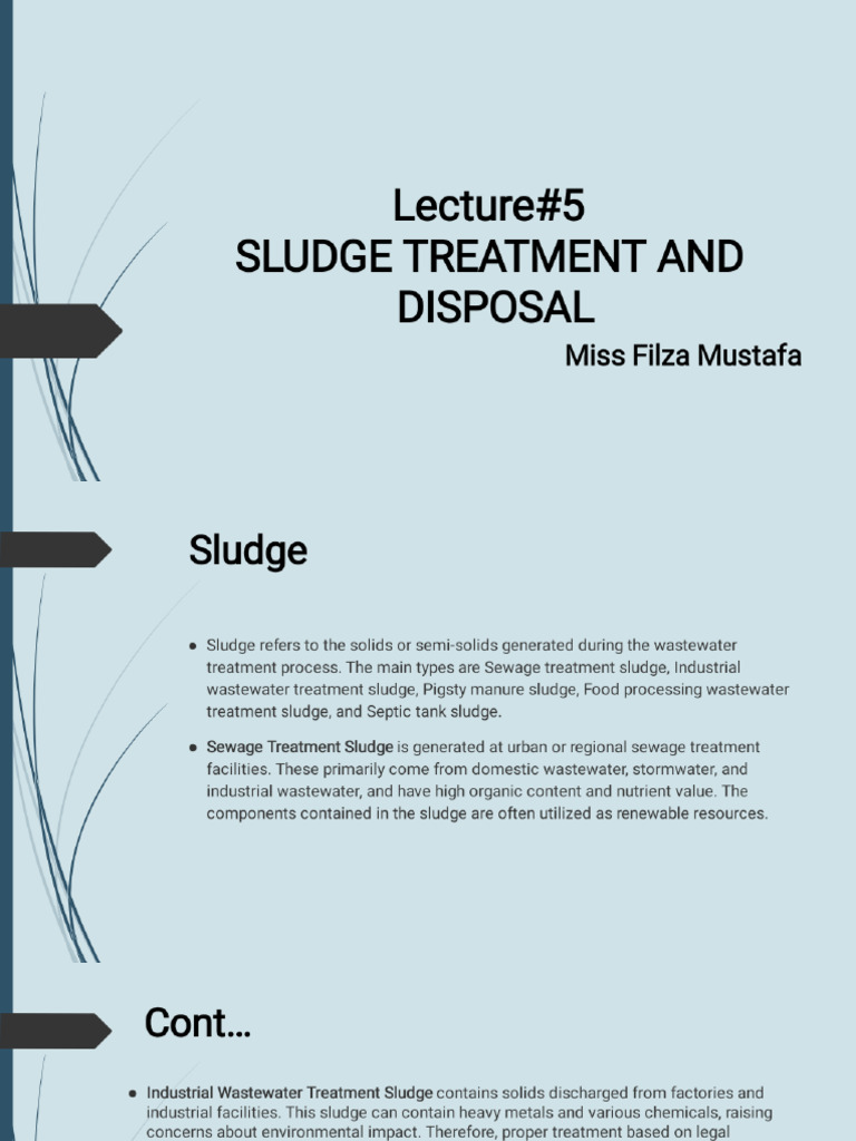 Lecture#5 Slug Treatment | PDF