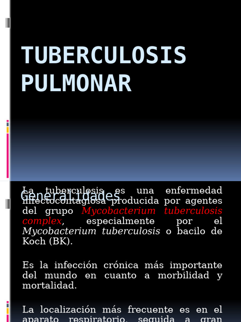 Tuberculosis Pulmonar | PDF | Tuberculosis | T Helper Cell