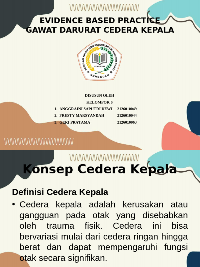 Kel 6 Ebp Cedera Kepala | PDF