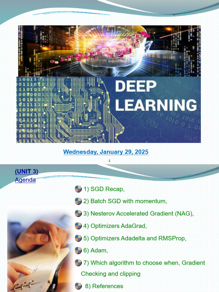 Rajesh (DL Unit3) 06dec2024 | PDF | Numerical Analysis | Machine Learning