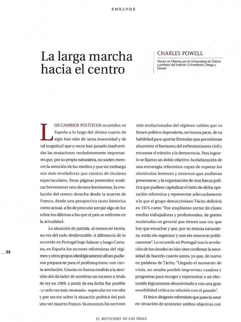 Rebel Inig, La Gran Marcha Powell | PDF