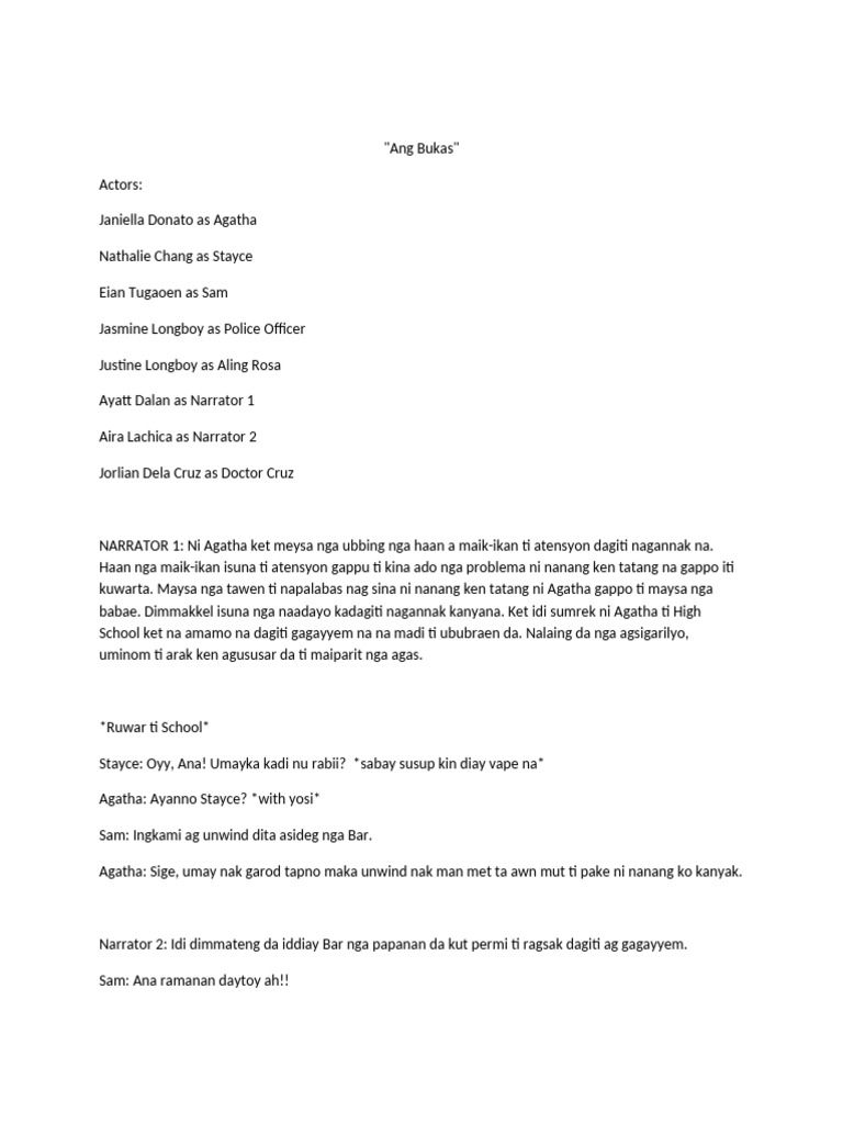 Ang Bukas-WPS Office | PDF